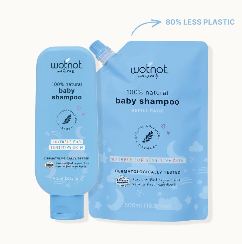Organic Baby Shampoo | Natural Baby Skincare Products – Wotnot Naturals ...