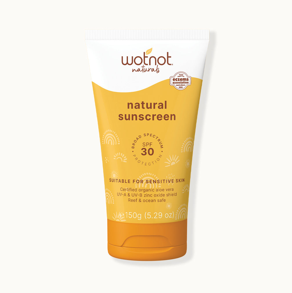 30 Spf Natural Sunscreen | Organic Sunscreen – Wotnot Naturals Australia