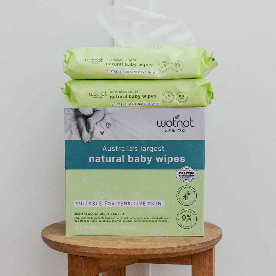 100% Natural Baby Wipes | Natural & Organic Baby Products – Wotnot ...